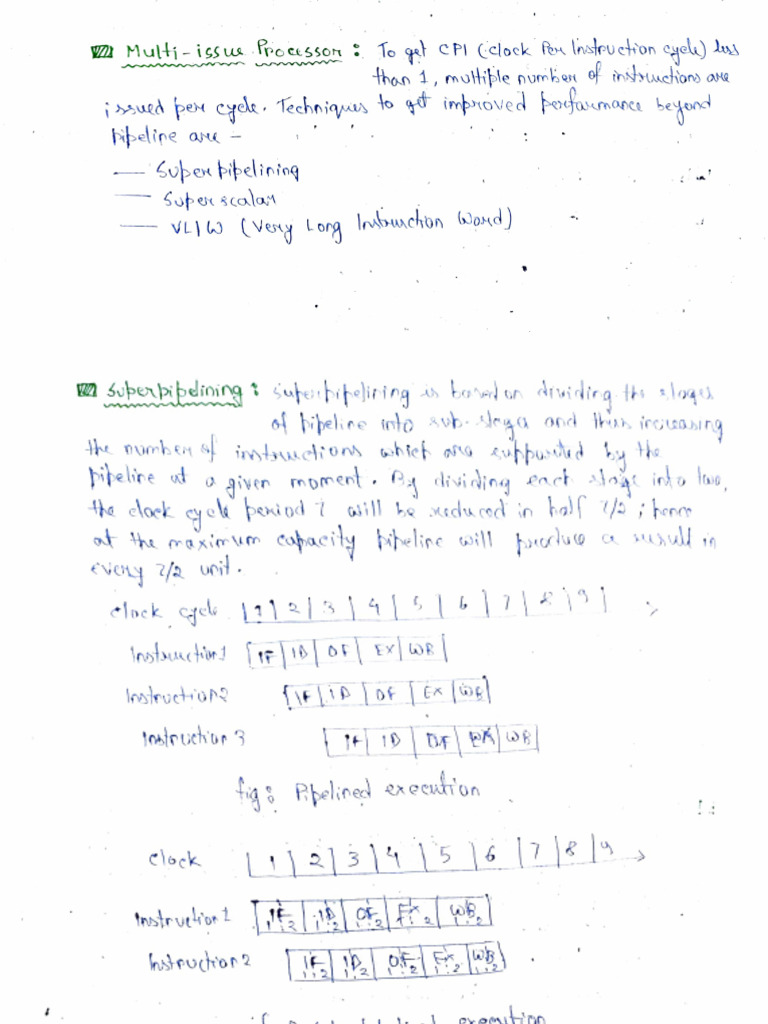 Computer Architecture Note 9 | PDF | Science & Mathematics
