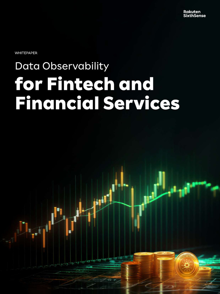 Whitepaper Data Observability For Fintech And Financial Services V1 Pdf Analytics Banks