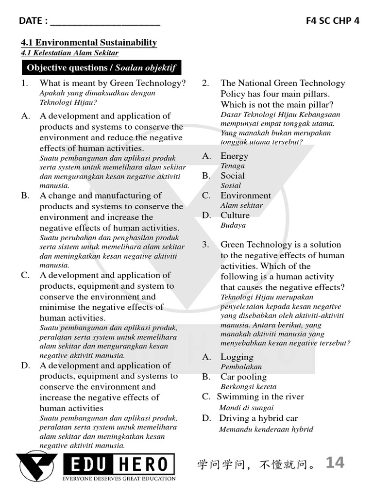 f4 SC b4 Student Exe | PDF