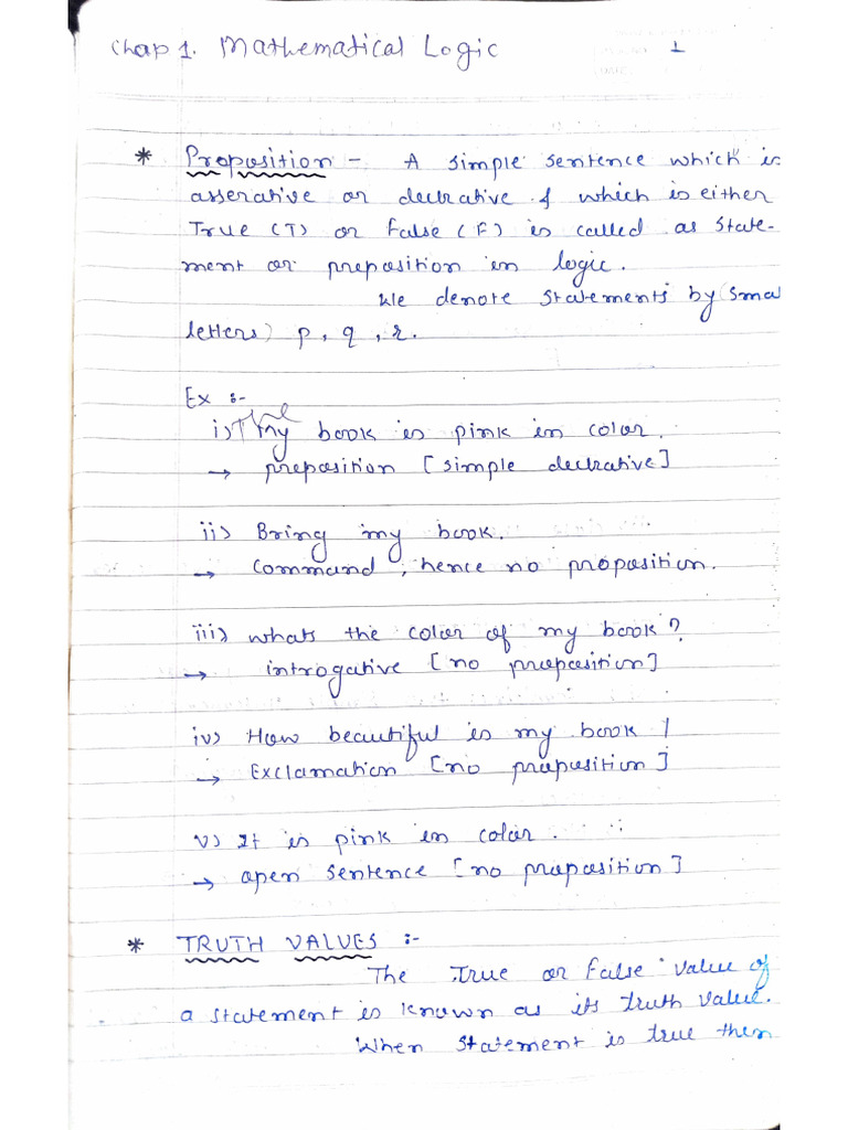 Chap.2. Mathematical Logic | PDF | Logic Chap.2. Mathematical Logic | PDF | Logic