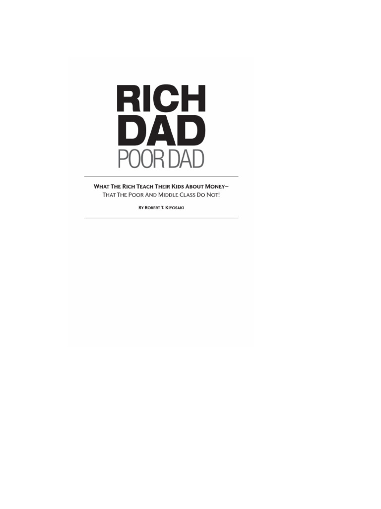 Rich Dad Poor Dad - 5 | PDF