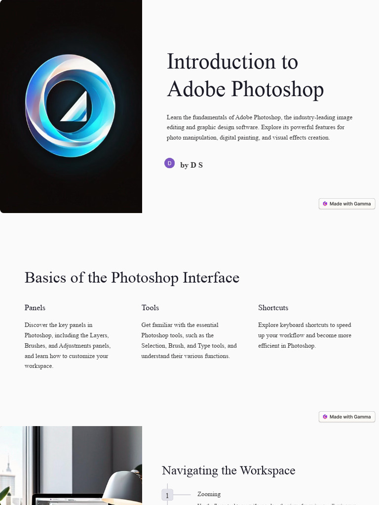 Introduction To Adobe Photoshop | PDF | Adobe Photoshop | Computer Graphics