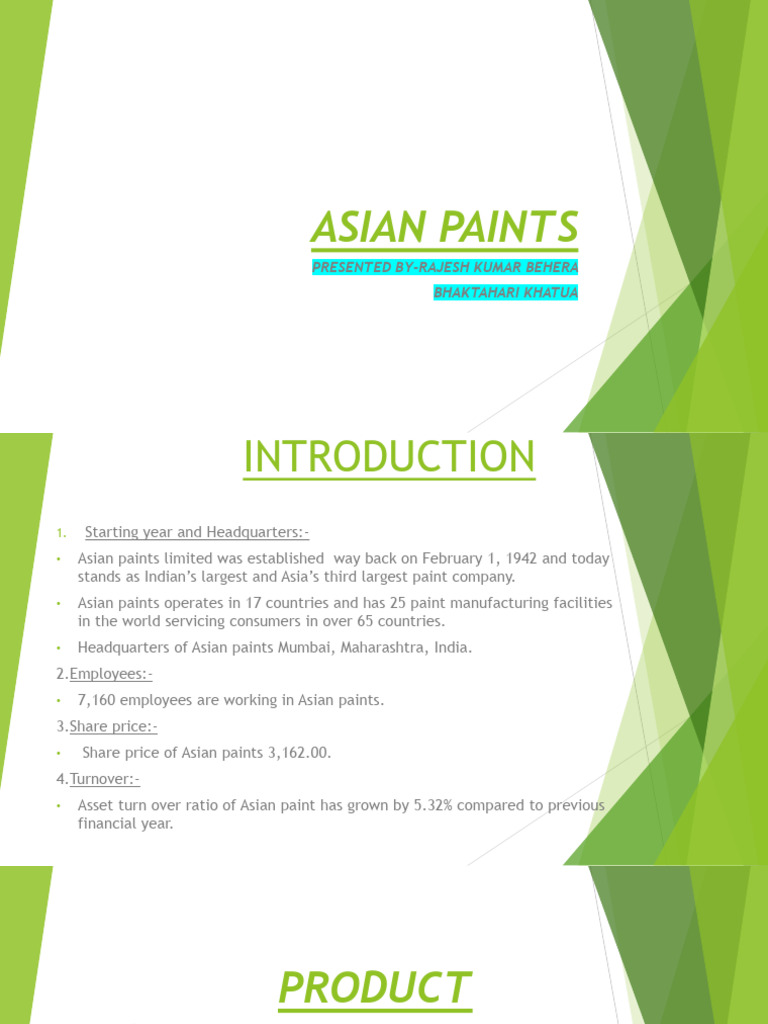 Asian Paints | PDF