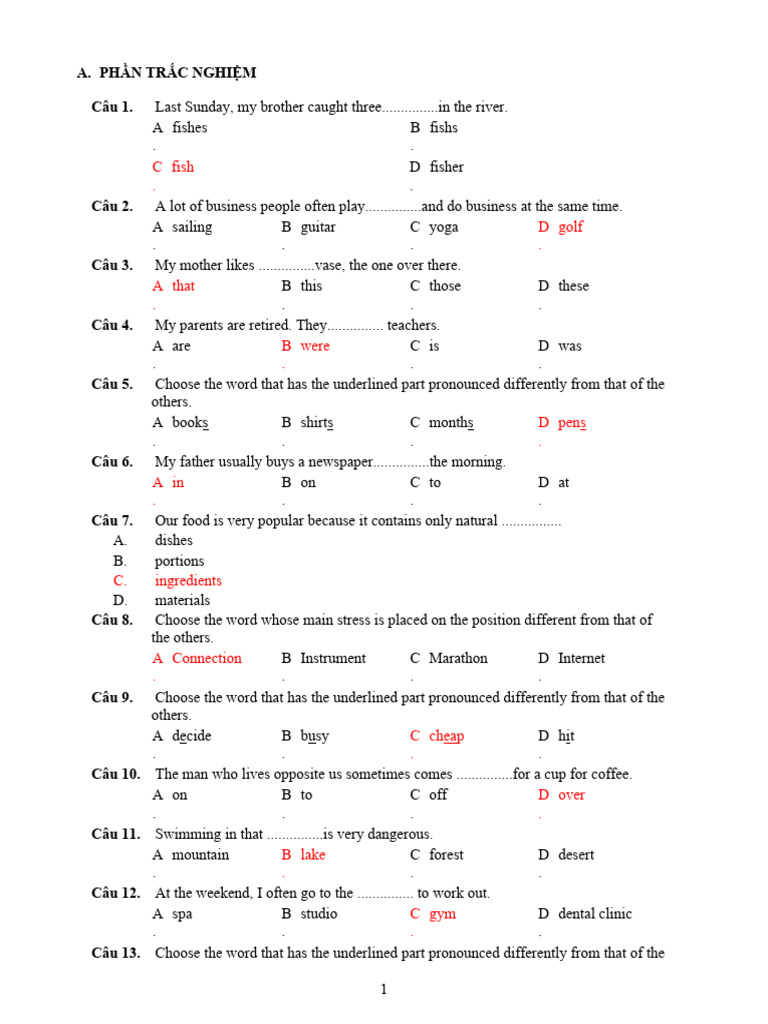 Ôn Thi Cuôi Ký AV2 | PDF