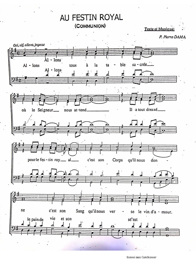 Au Festin Royal | PDF