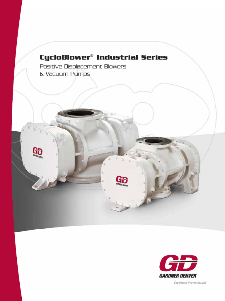 Gardner Denver CycloBlower Overview | PDF | Pump | Gear