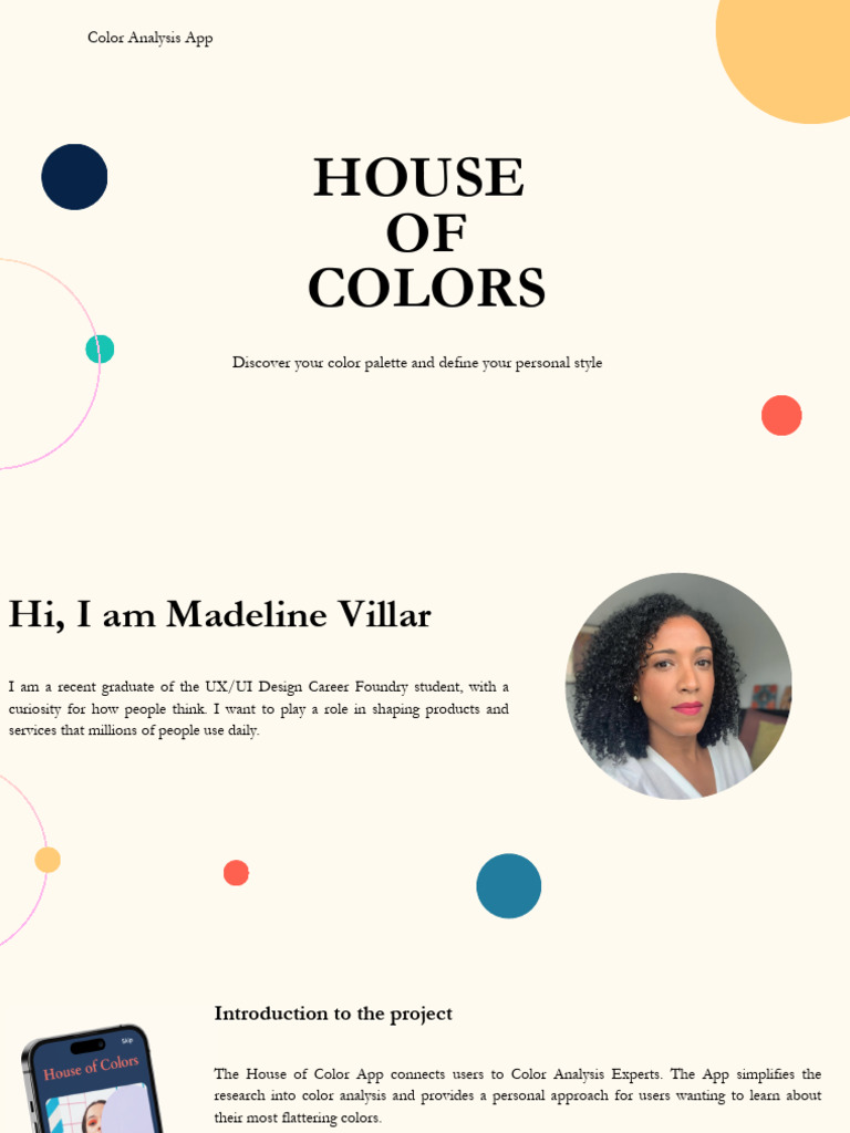 House of Colors | PDF | Usability