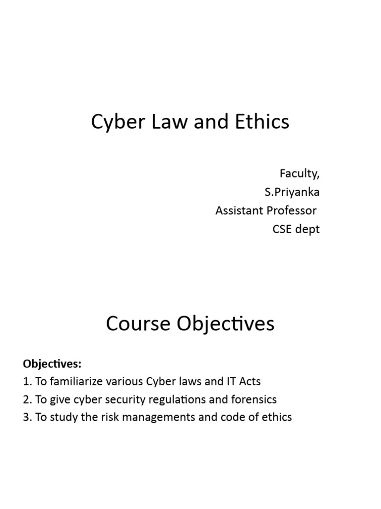 UNIT 1 | PDF | Cybercrime | Security