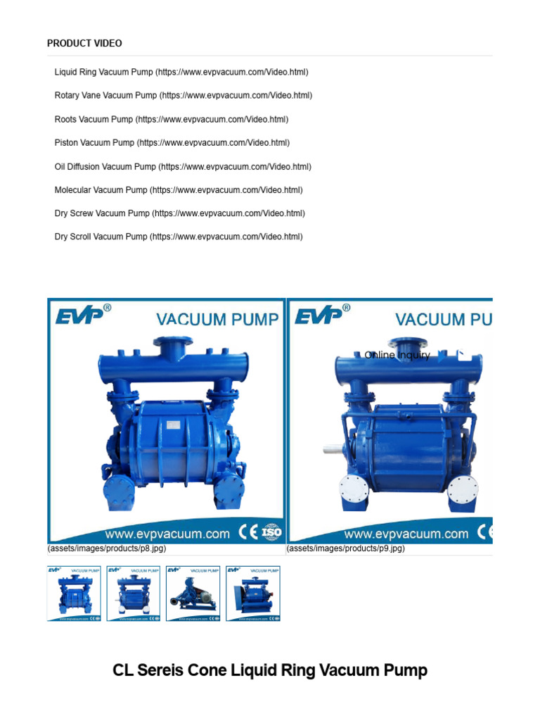 Nash CL Series Inlet&Outlet Diameters | Download Free PDF | Pump | Gases