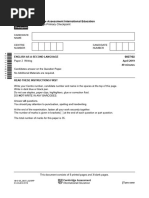 Cambridge Primary ESL Checkpoint 2024 | PDF