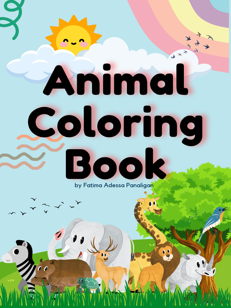 Animal Coloring Book | PDF