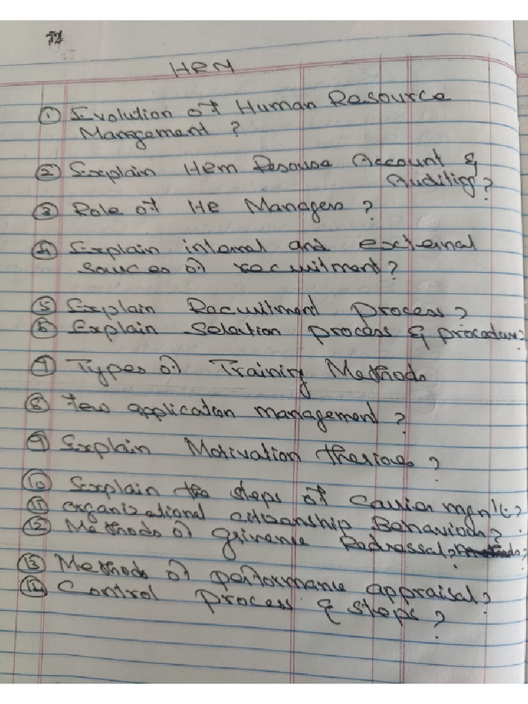 Hr Pdf