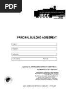 JBCC Minor Works Agreement Contract Data Edition 5.2 | PDF