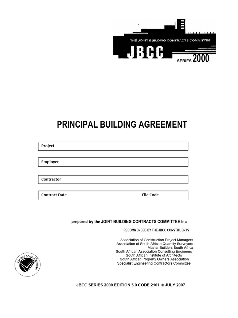 JBCC Pba 5.0 | PDF | Guarantee | Employment