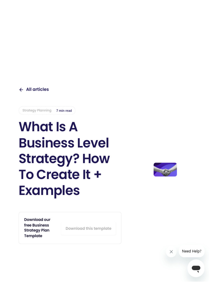 Business Level Strategy Explained | PDF | Strategic Management ...