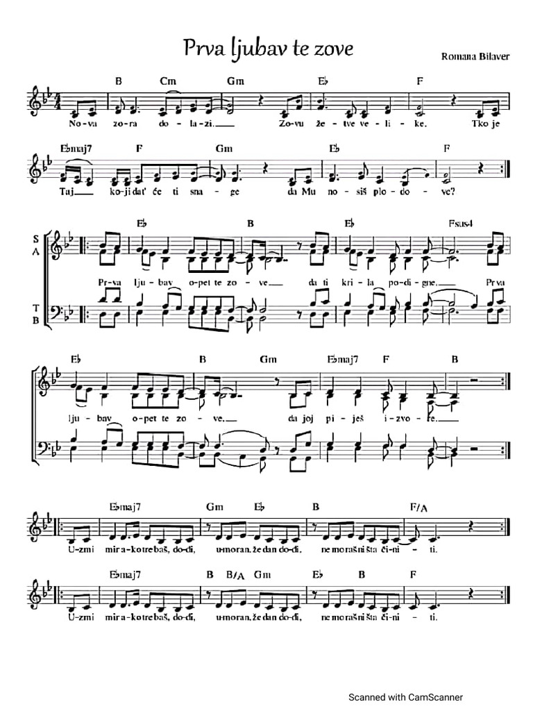 Prva Ljubav Te Zove | PDF
