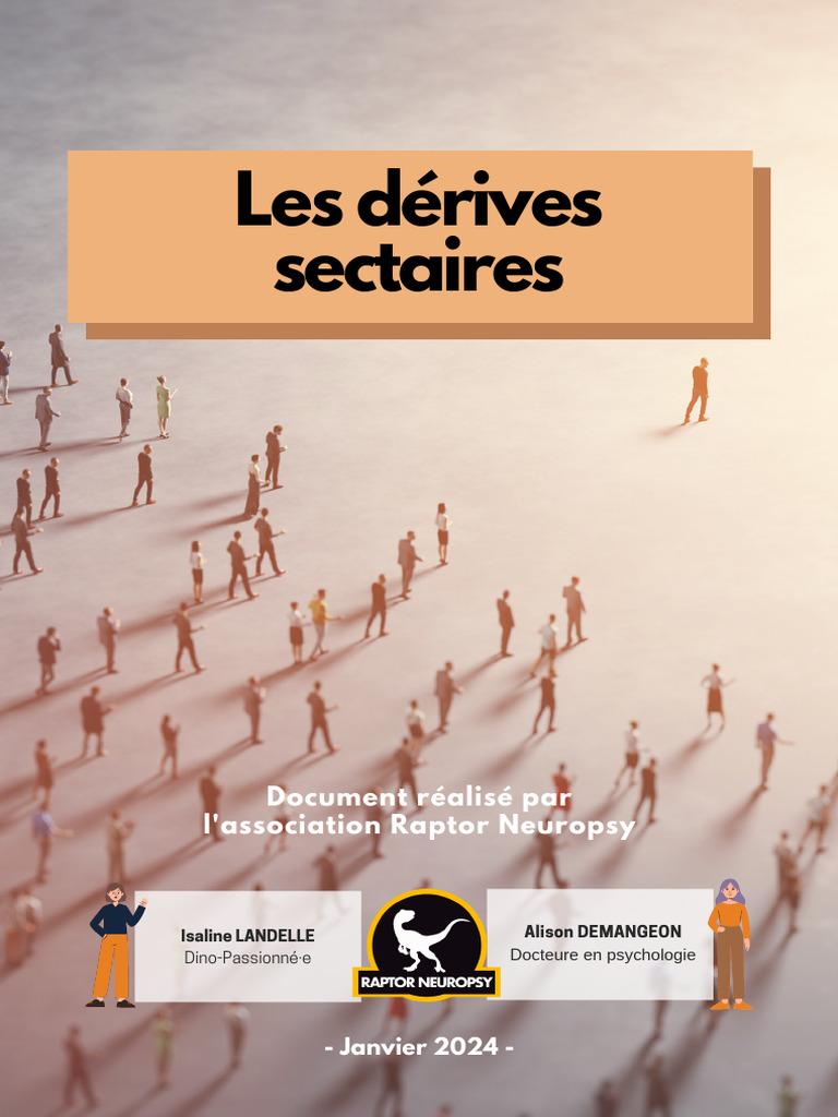 Comprendre les dérives sectaires | PDF | Sciences comportementales ...