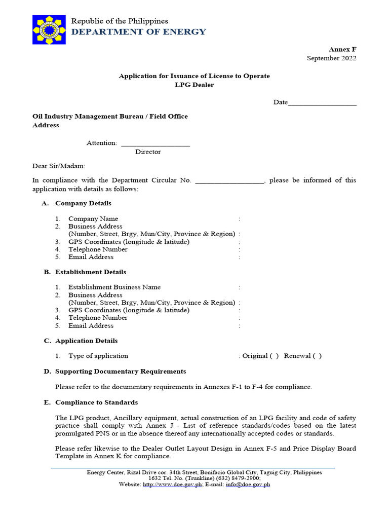Annex F Dealer | PDF