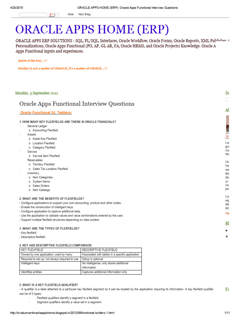 Oracle Apps Home Erp Oracle Apps Functional Questions Pdf