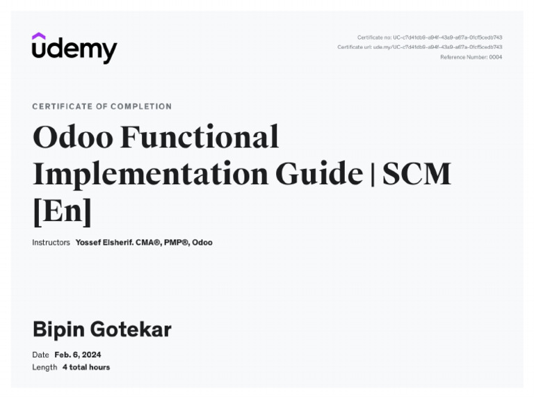 Odoo SCM | PDF