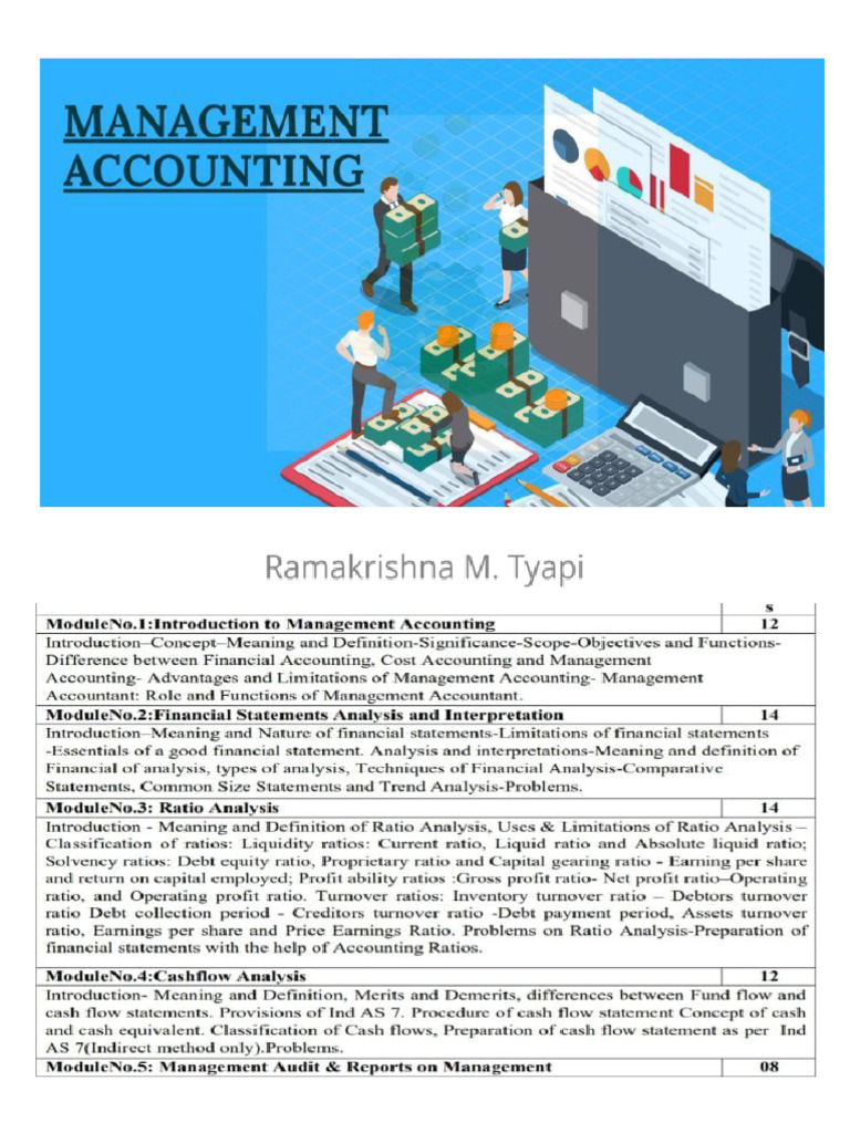 Introduction To Management Accounting | PDF | Management Accounting ...