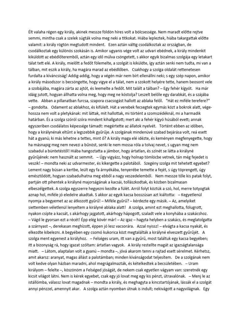 Mese Kavalkád | PDF