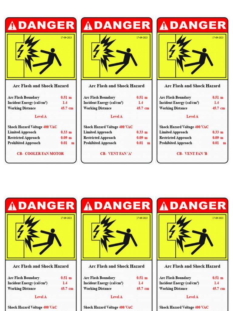 Arc Flash and Shock Hazard Analysis | PDF | Alternating Current ...