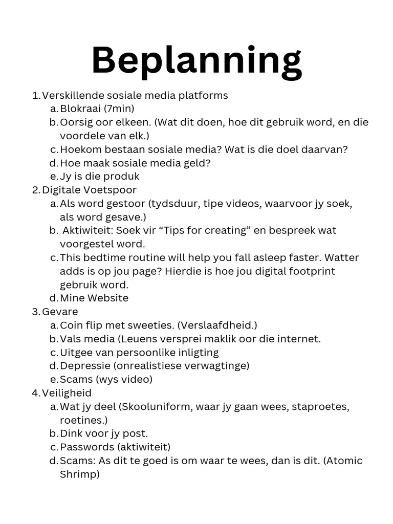 Presentation Surrounding Social Media | PDF