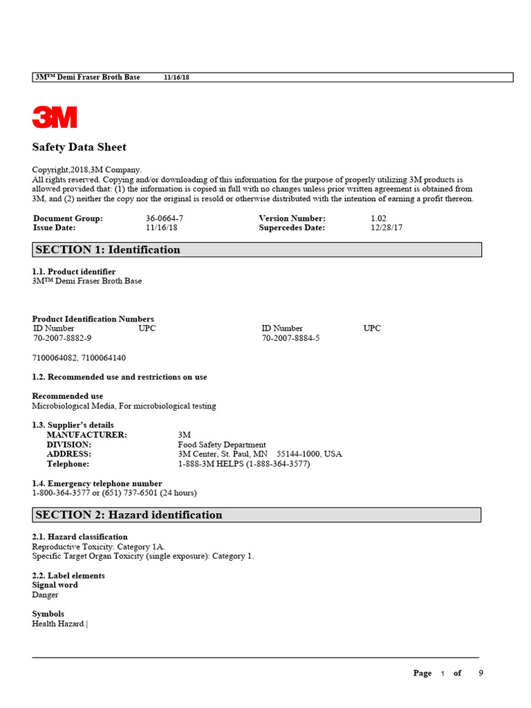 Demi Fraser | PDF | Hazardous Waste | Personal Protective Equipment
