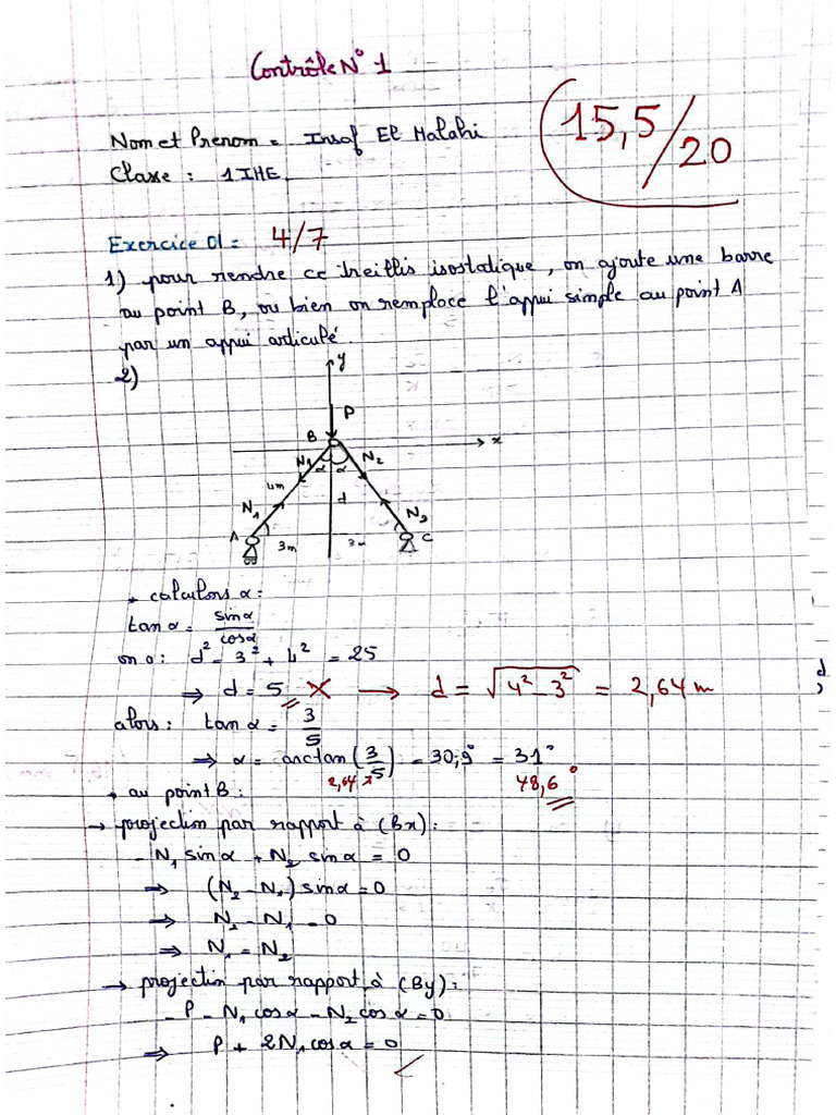 Correction Control 1 | PDF