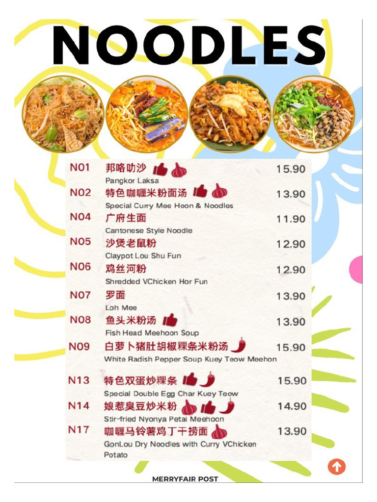 Vege Menu | PDF
