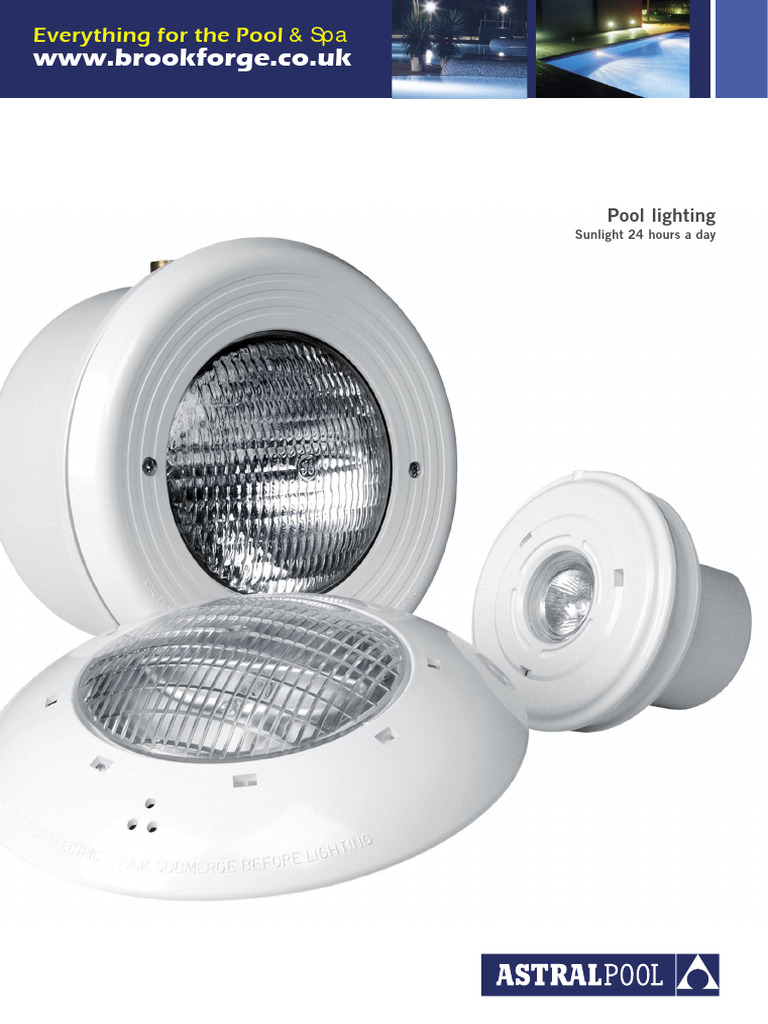 Astral Pool Lights | PDF | Materiales de construcción | Procesos ...