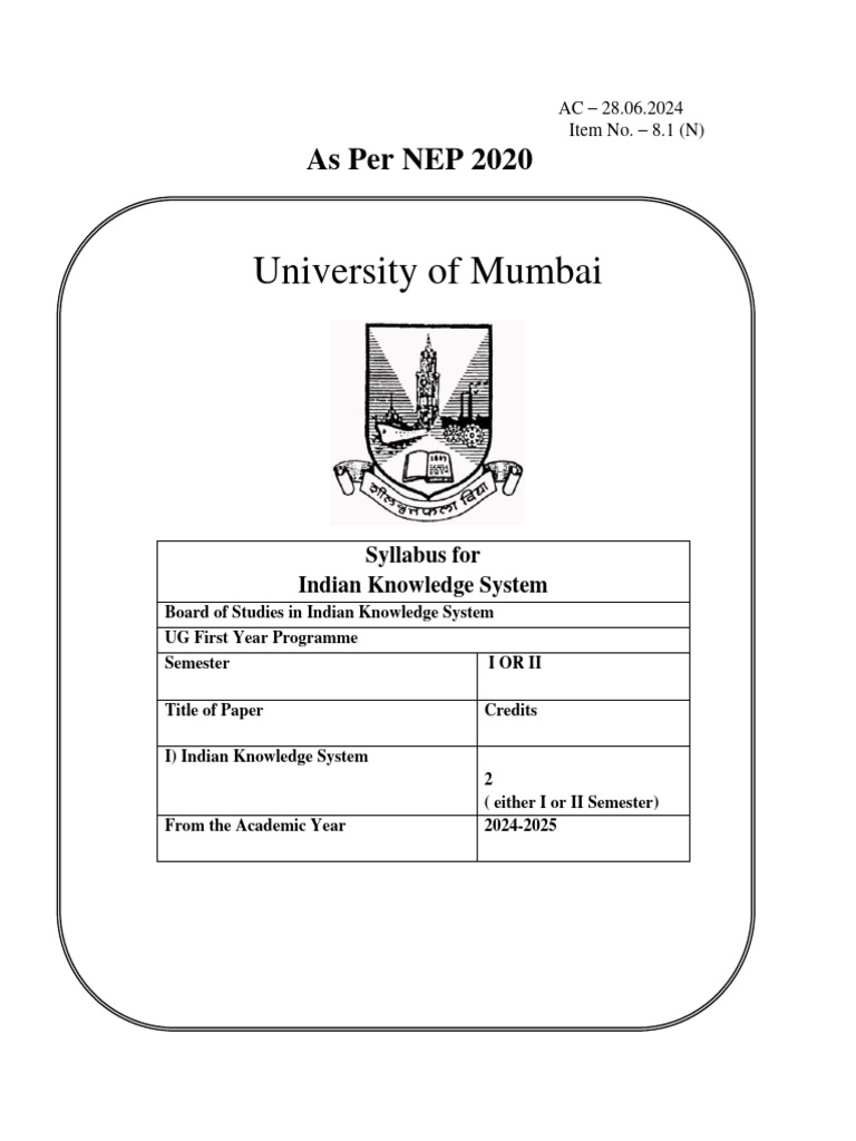 Iks Syllabus Updated | PDF | Knowledge