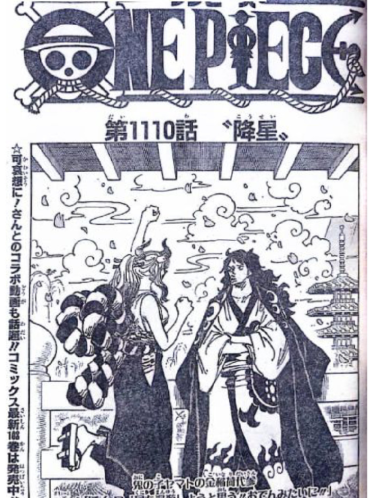 Onepiece Chapter 1110 CAM | PDF
