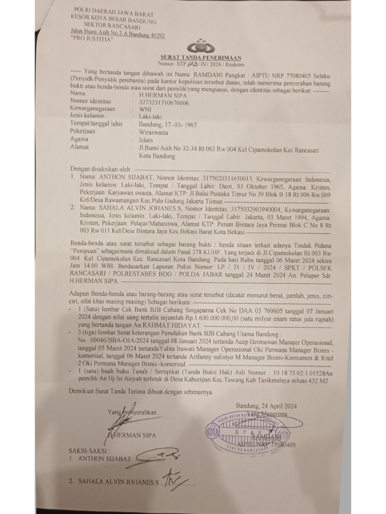 LP Rahmat Hidayat | PDF