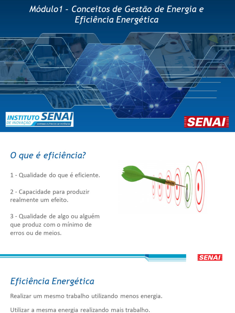 Modulo 1 Conceitos De Gestã O De Energia E Eficiã Ncia Energã Tica