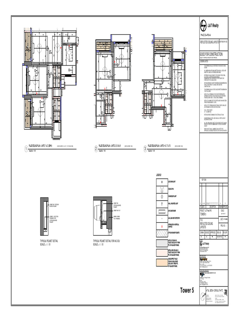 WD TW (5) FN 17 (D) Reflected Ceiling Layouts - r1 | PDF | Building ...