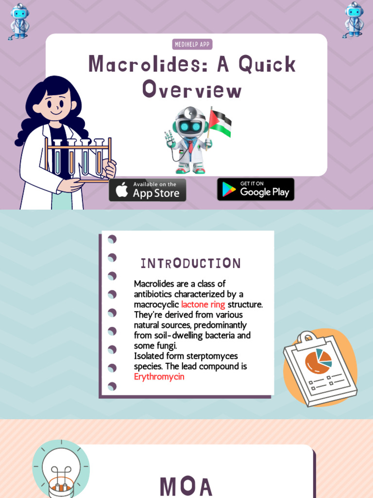 Macrolides_ Overview | PDF | Medical Specialties | Diseases And Disorders