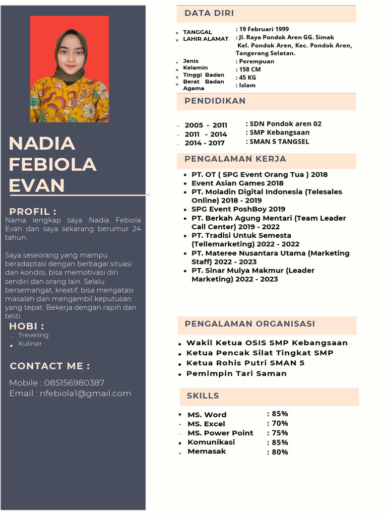 Nadya Febiola Evan | PDF