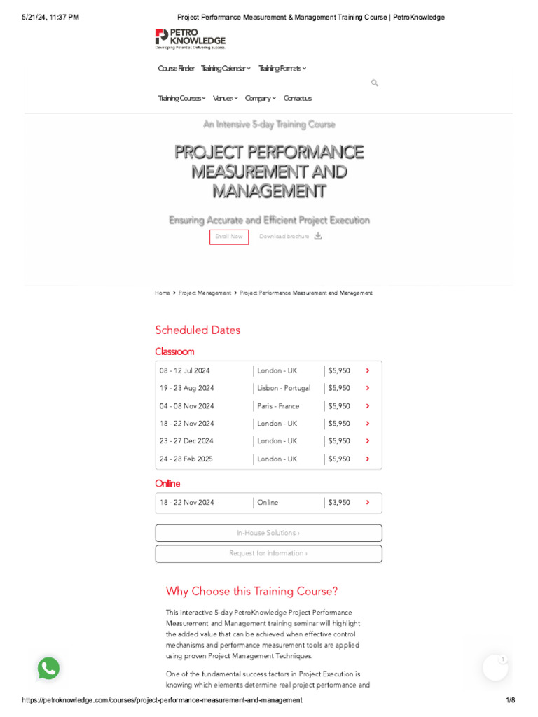 Module 2 - Advanced Project Economics in Oil & Gas Training Course - PetroKnowledge | PDF ...