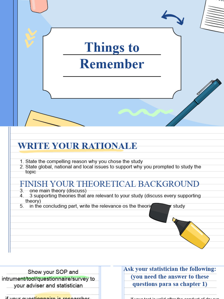 Research Reminders 2022 | PDF | Questionnaire | Statistics