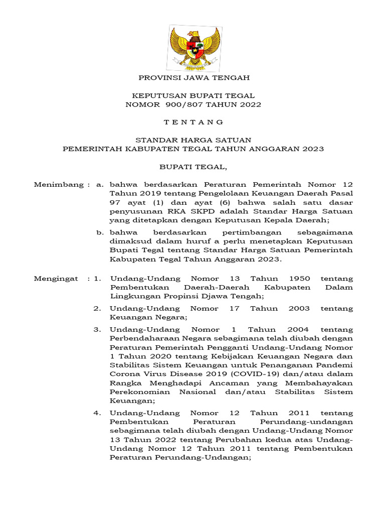 SK Shs No 807 Tahun 2022 | PDF