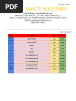 Waste Disposal Record Template | PDF | Waste Management | Building ...