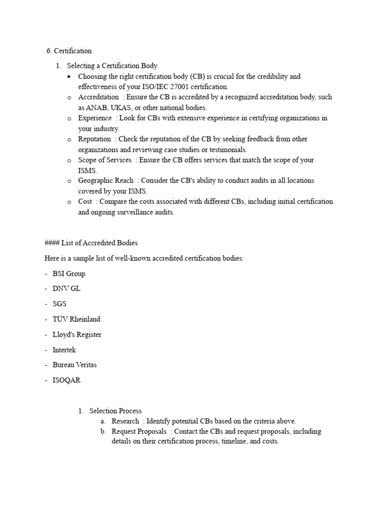 ISO 27001 Certification Guide | PDF | Audit | Business