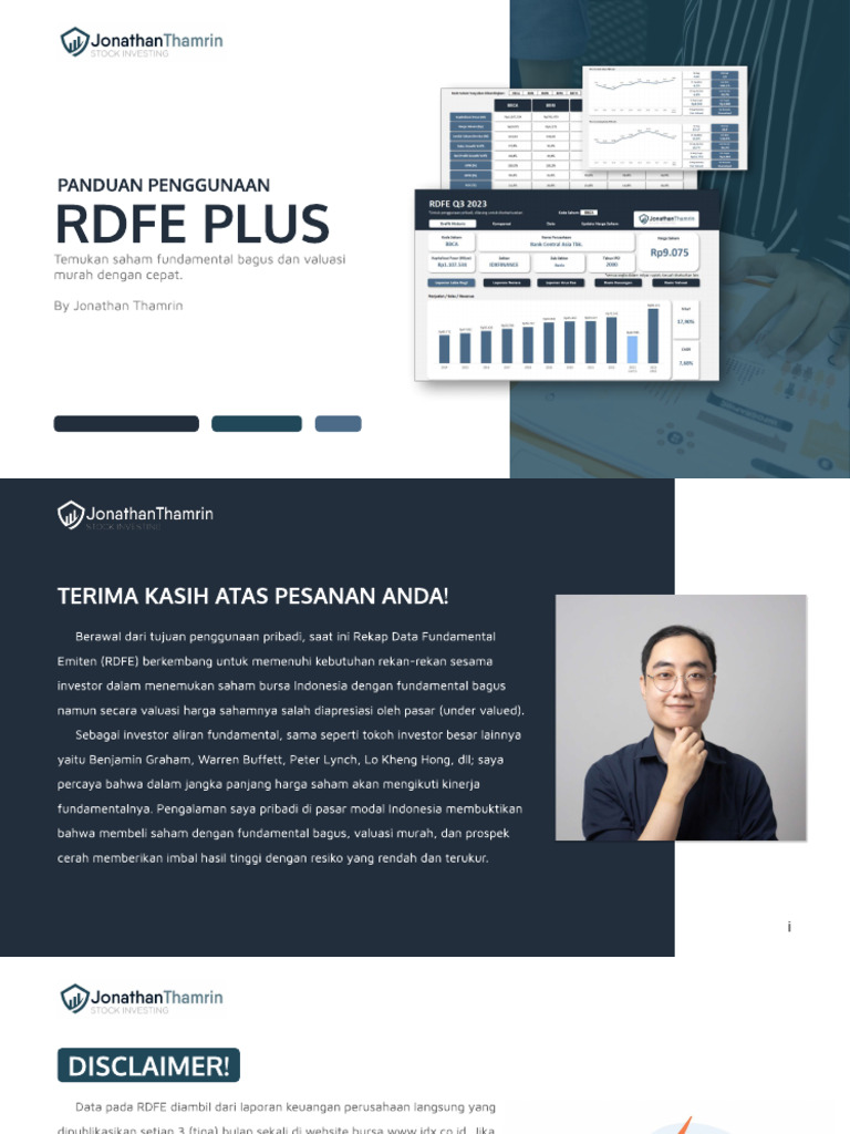 Panduan Penggunaan RDFE Plus | PDF | Pengelolaan Keuangan & Uang | Komputer