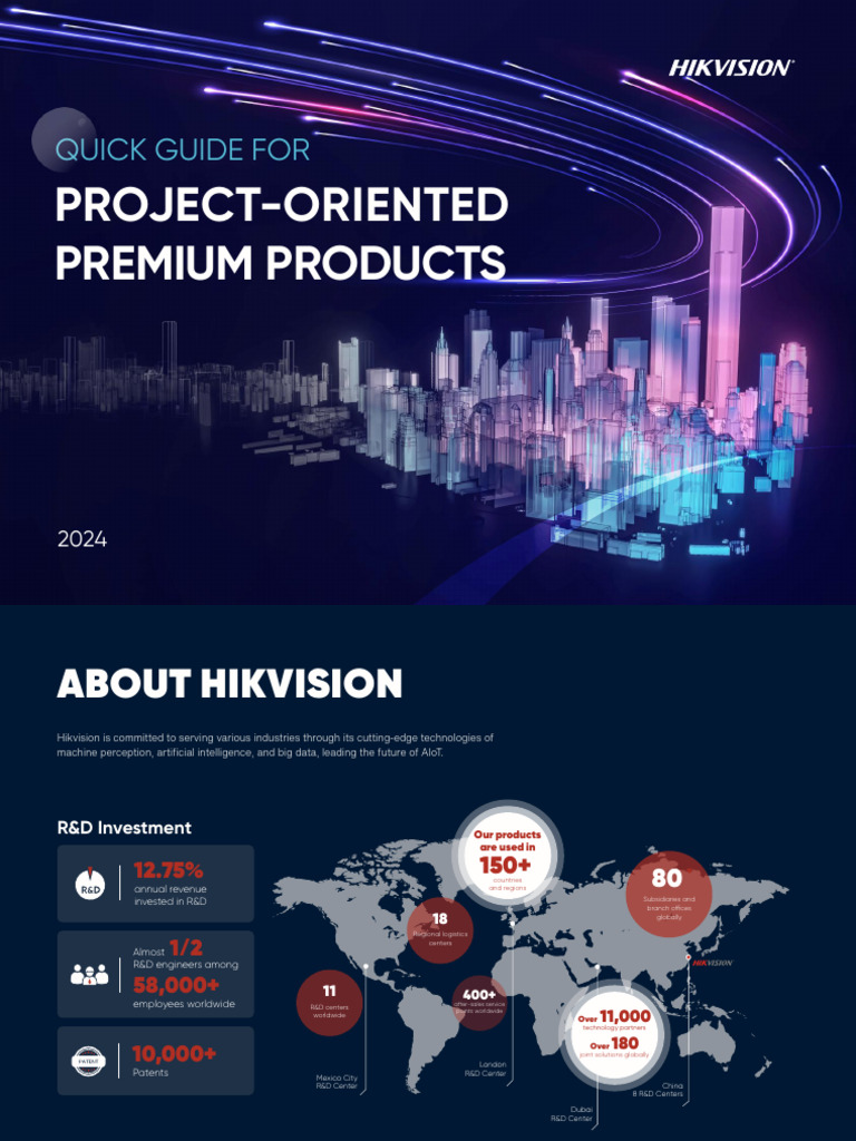 Product Quick Guide - Project-Oriented Premium Products - 2024 | PDF ...