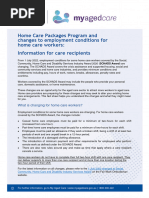 Accessing My Aged Care Services | PDF | Elderly Care | Caregiver