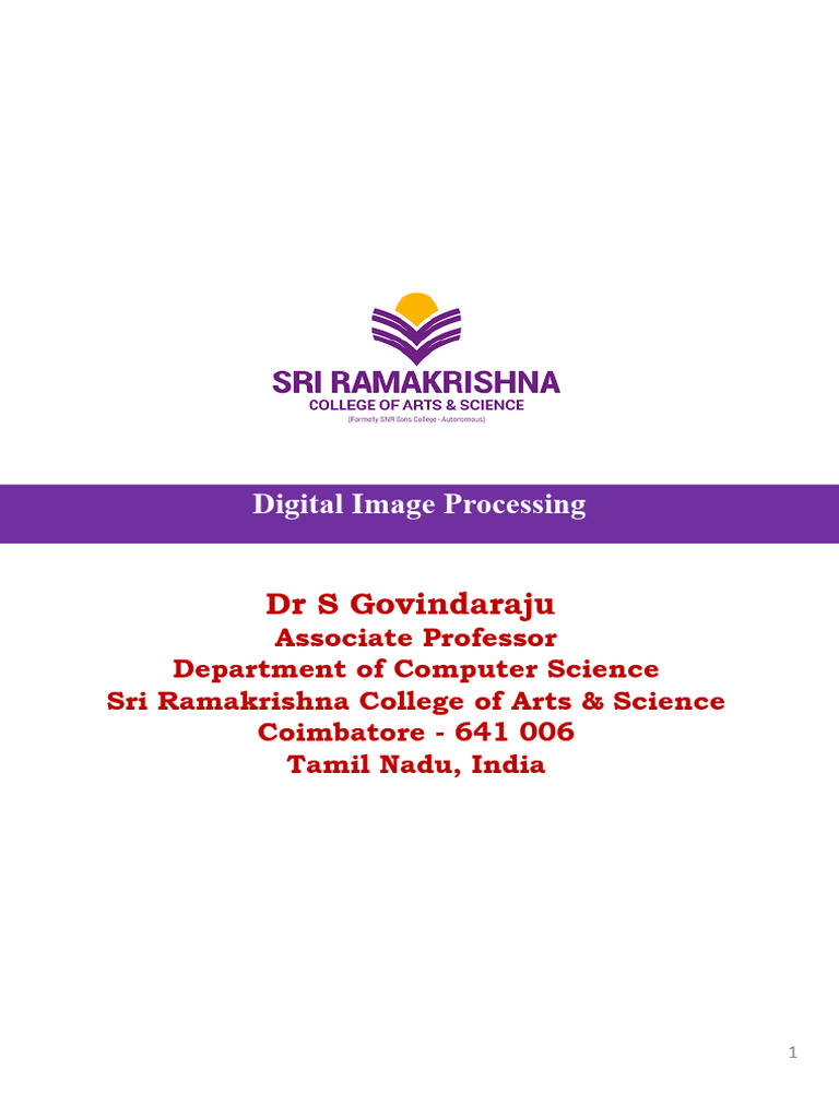 Digital Image Processing - Image Enhancement | PDF | Image Editing | Digital Signal Processing