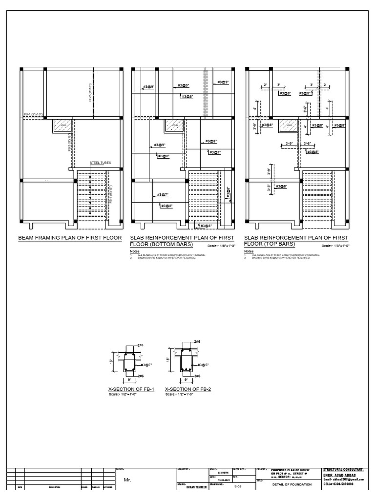 05 Ist Floor Slab | PDF | Structural Engineering | Building Engineering