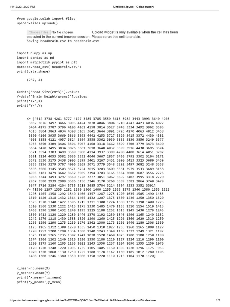 Linear Regression Head | PDF | Applied Mathematics | Multivariate ... Linear Regression Head | PDF | Applied Mathematics | Multivariate ...